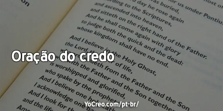 ORAÇÃO DO CREDO » Conheça a Verdadeira Oração ⭐ 【2021】